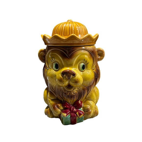 Kitchen | Vintage Ceramic 196s Lion Only Fools And Horses Cookie Jar ...